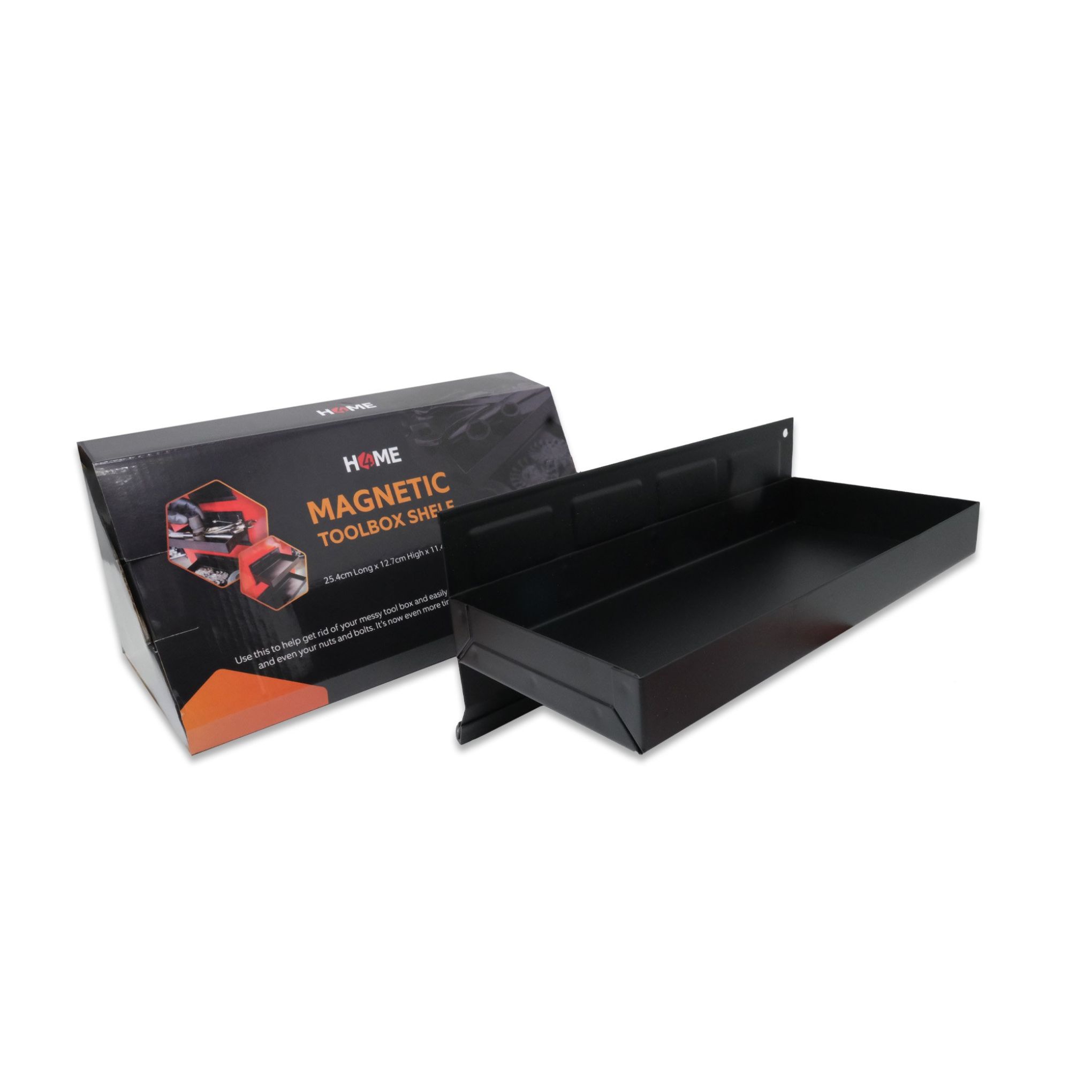 10" Magnetic Toolbox Shelf - 1kg Load Capacity | FIRST4MAGNETS®️