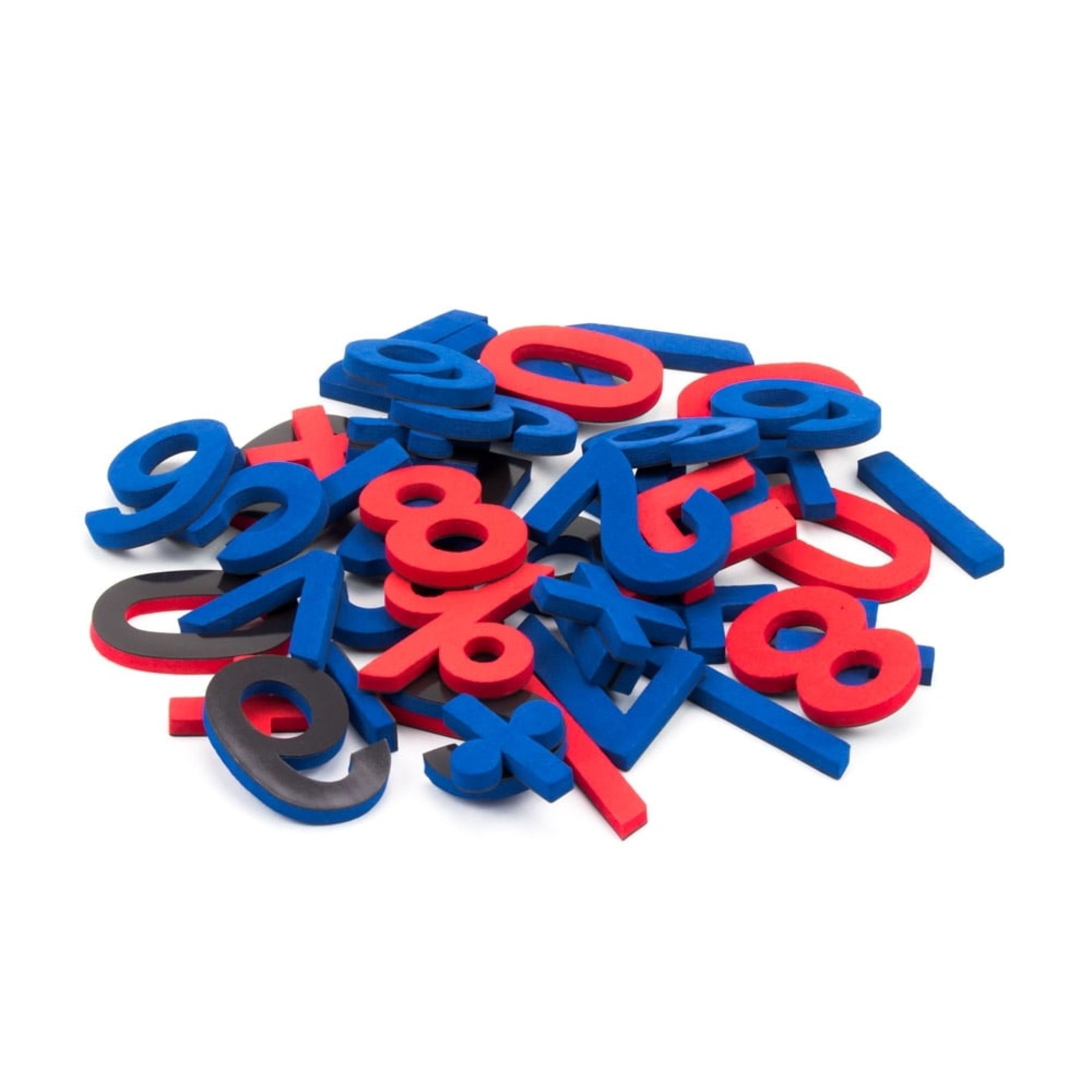 80 Assorted Magnetic Foam Numbers & Mathematic Symbols