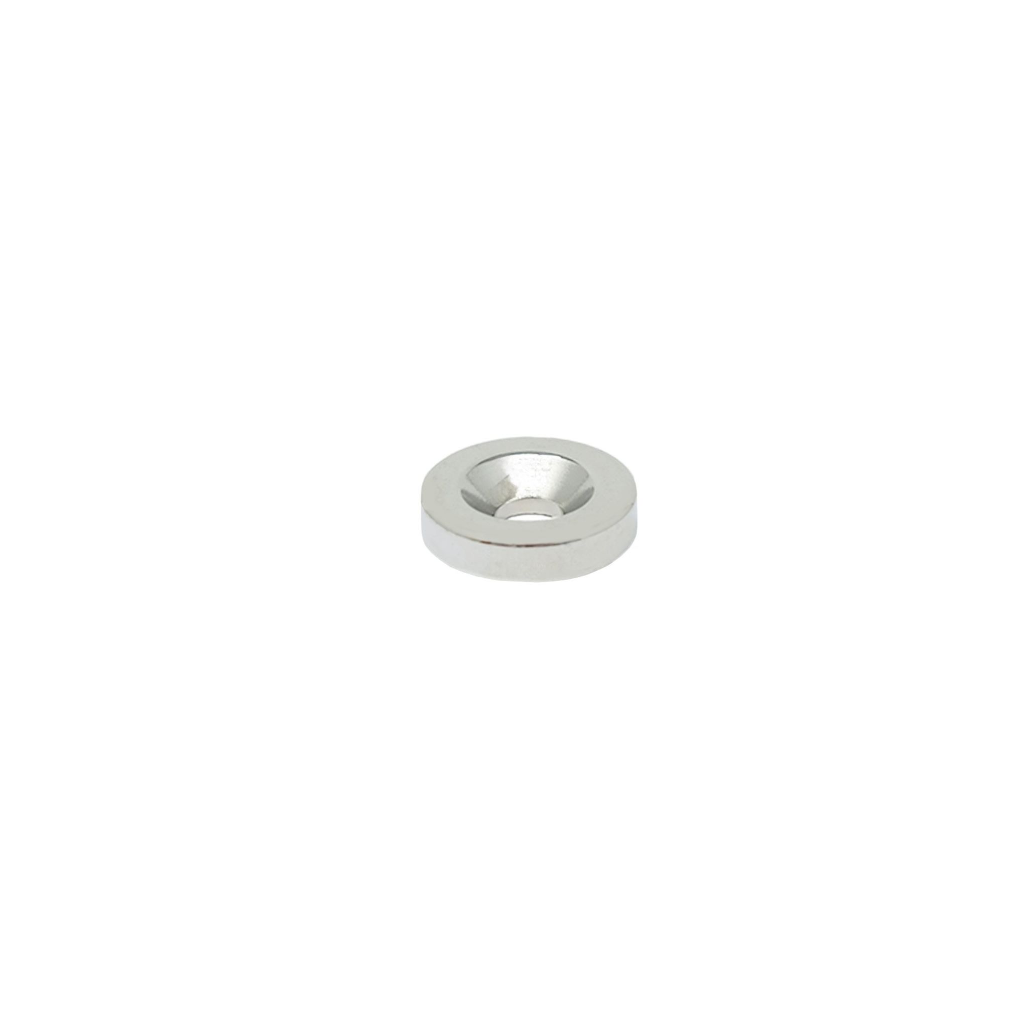 20 x 5 x 6mm c/sink N35H Neodymium Magnet - 7.1kg Pull