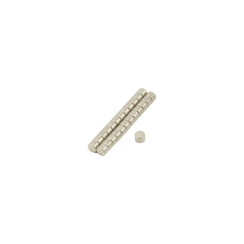 4mm dia x 3mm thick N42 Neodymium Magnet - 0.54kg Pull