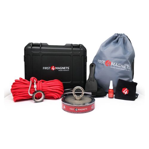 Titan Double Eyebolt Magnet Fishing Kit - 2,080kg Pull