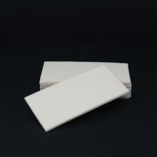 100mm x 50mm Wide Wool Felt Replacement Pads