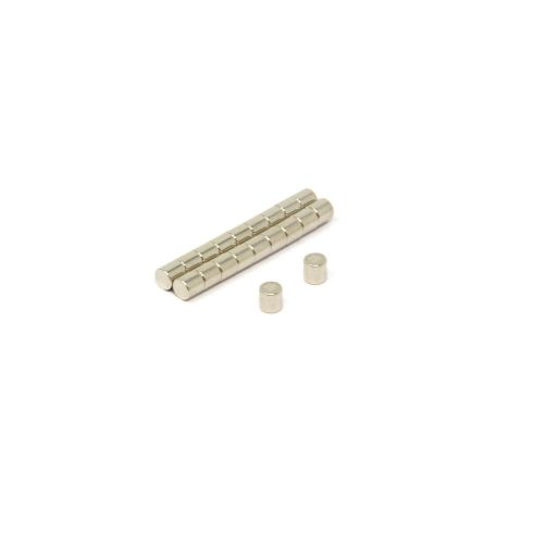 4mm dia x 4mm thick N42 Neodymium Magnet - 0.58kg Pull