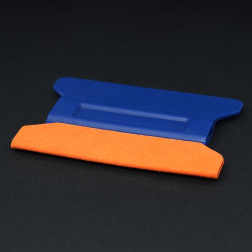 Blue Magnetic Wing Squeegee with 5cm Suede