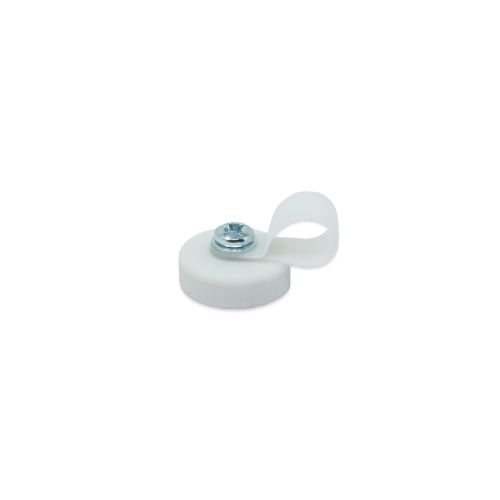 18 x 6mm Rubber Cable Magnet + 7.9mm Clip - 1.6kg Pull