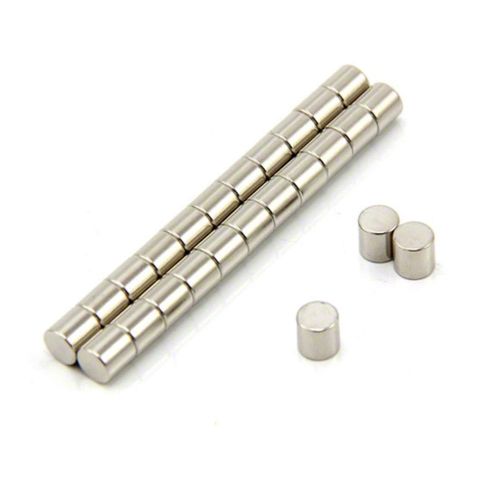 6mm dia x 6mm thick N42 Neodymium Magnet - 1.4kg Pull