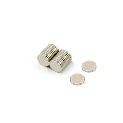 6mm dia x 1mm thick N35 Neodymium Magnet - 0.33kg Pull