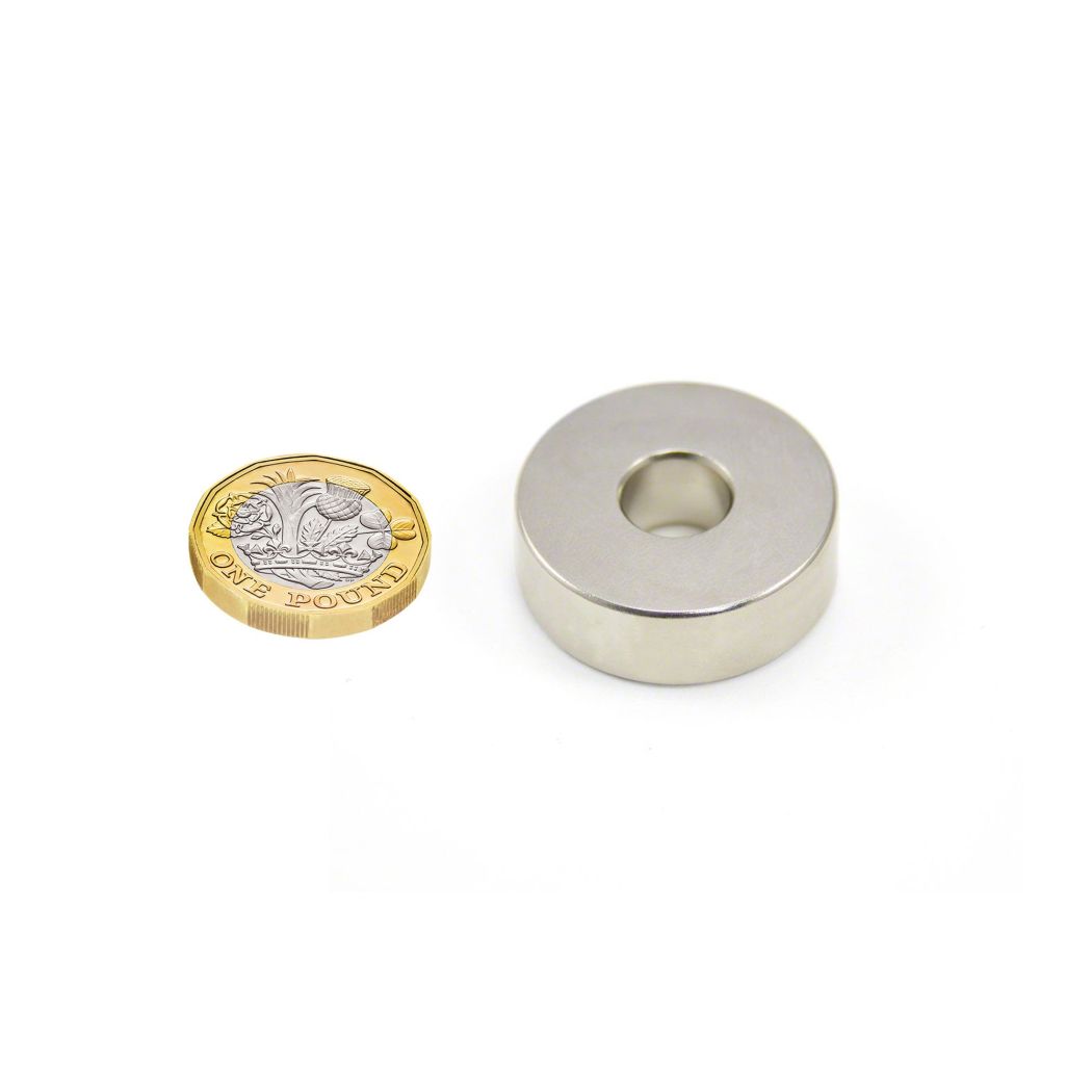 30mm x 10mm Diametrically Magnetised N42 Ring Magnet