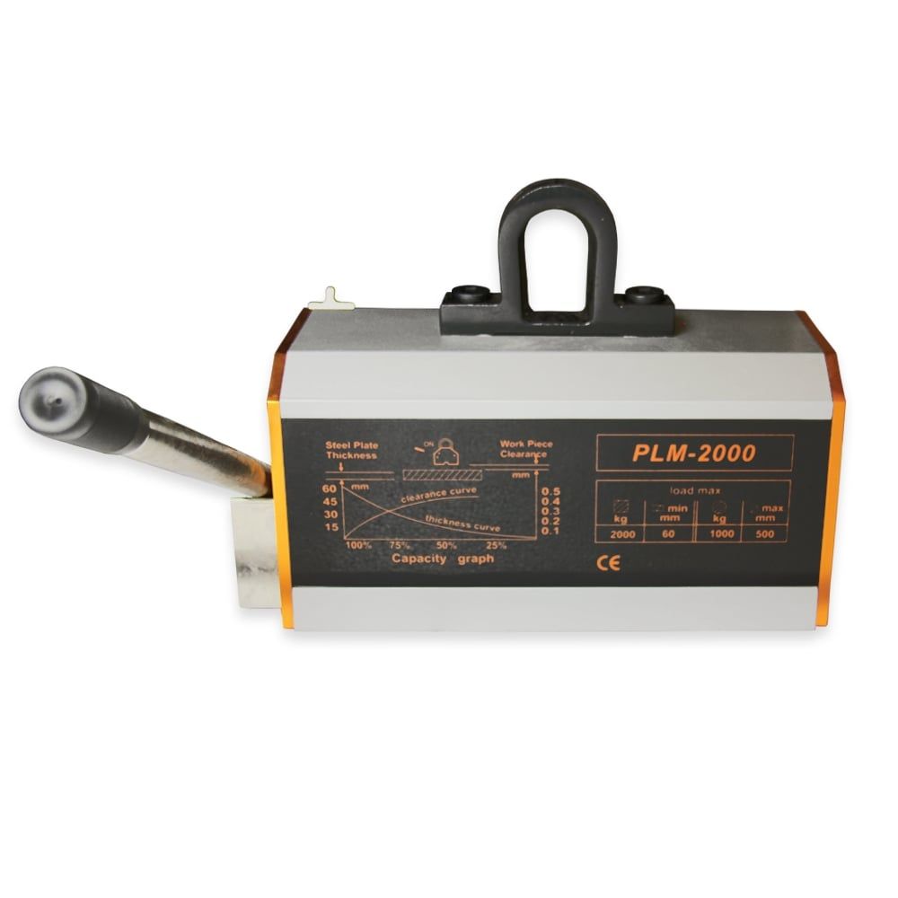 394 x 175 x 170mm Switch Lift Magnet - 2000kg - 7000kg