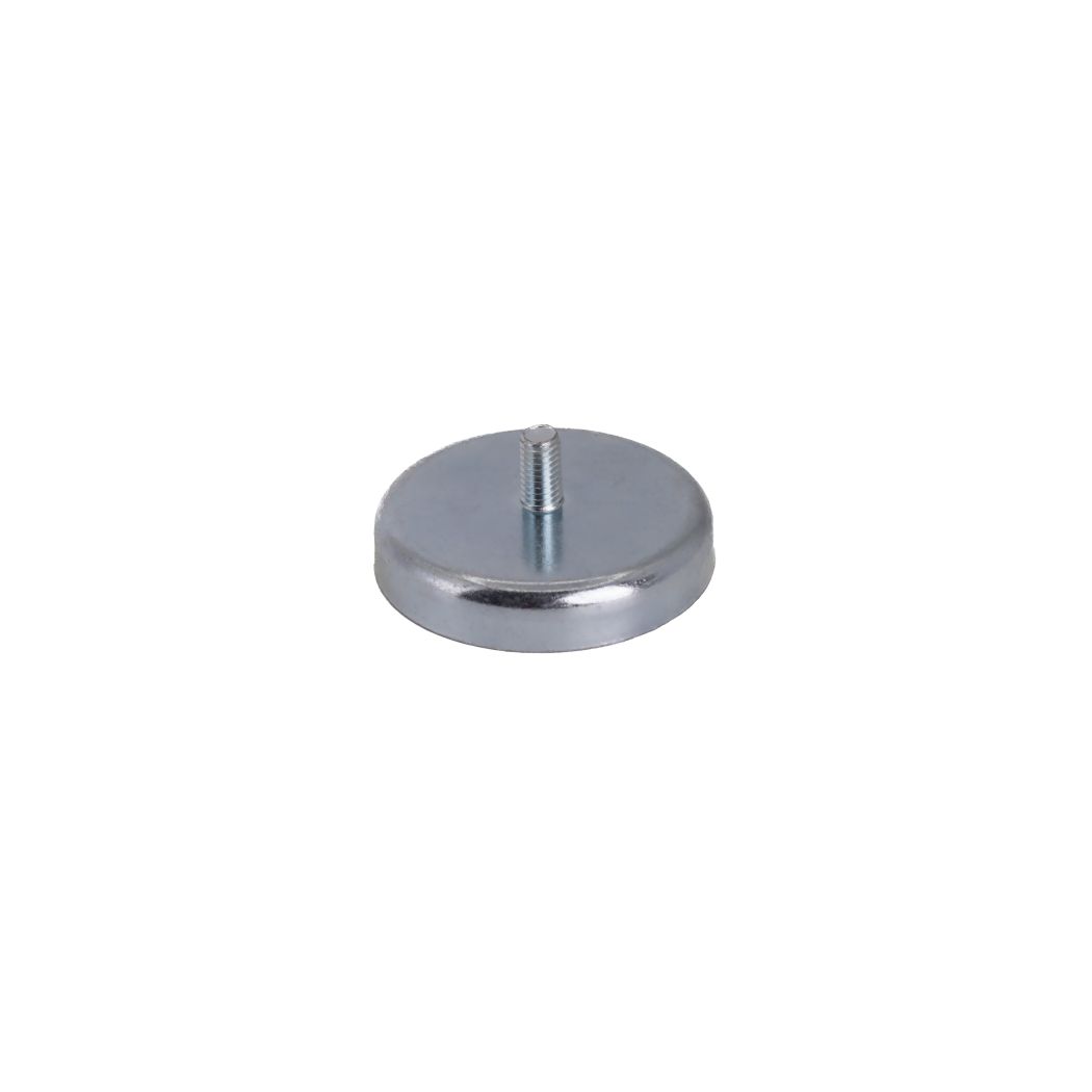40 x 8mm Ferrite Magnet + M5 External Thread - 14.9kg Pull