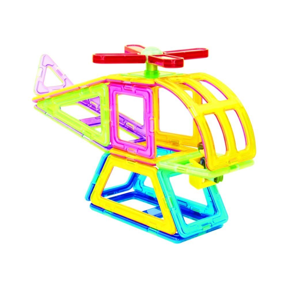 Fun with Magnets Magnetic Building Blocks - 332 piece set