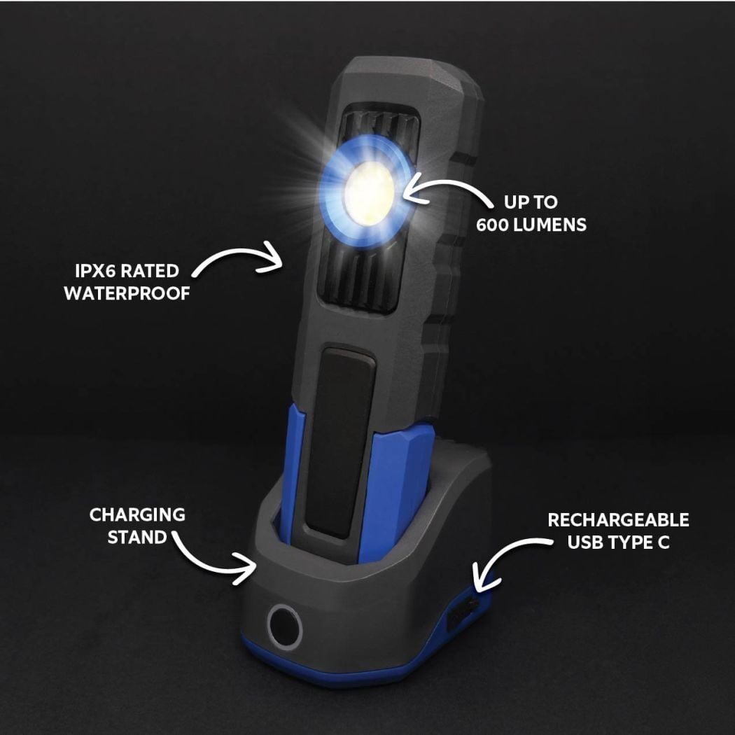 Magnetic Rechargeable LED Inspection LED Work Light | FIRST4MAGNETS®️
